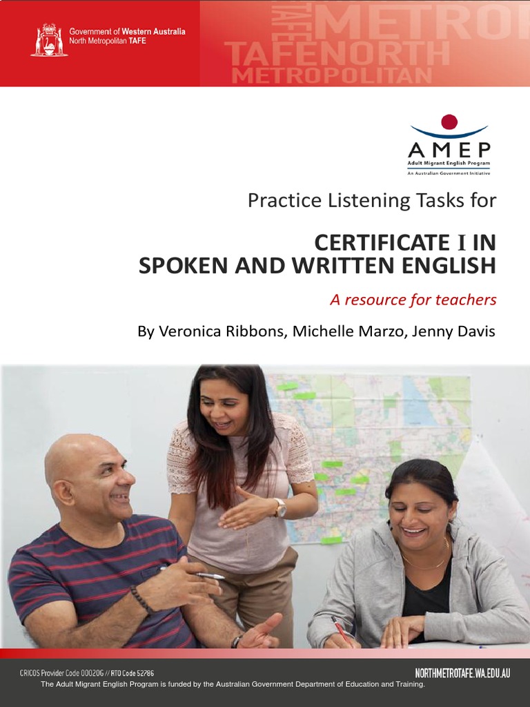 CSWE I Practice Task Book 1 | PDF | English Language | Vocabulary