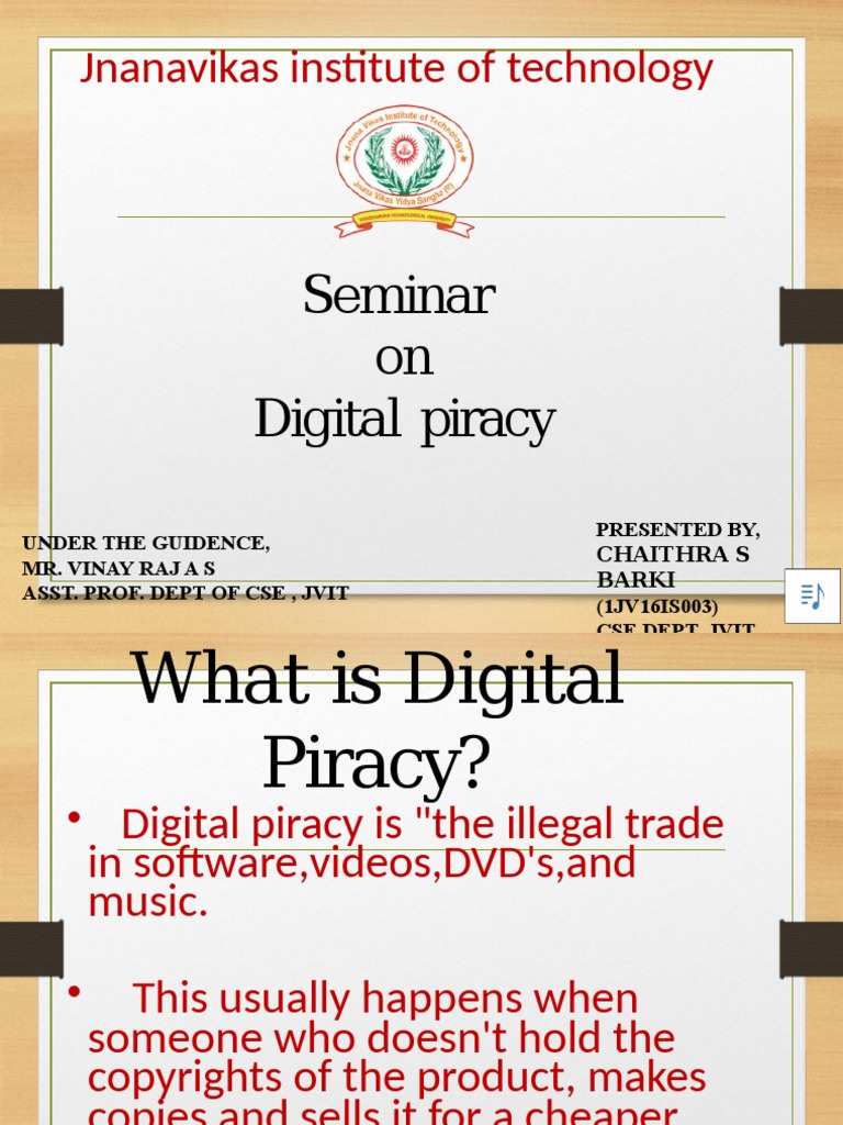 Digital Piracy | PDF | Copyright Infringement | Mass Media