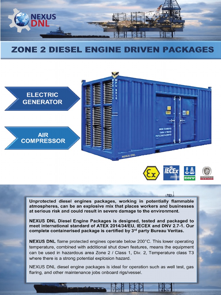 Zone 2 Diesel Engine | PDF