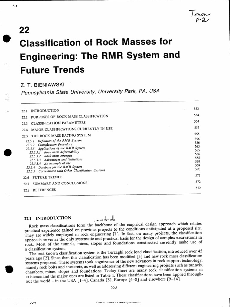 RMR | PDF | Technology & Engineering