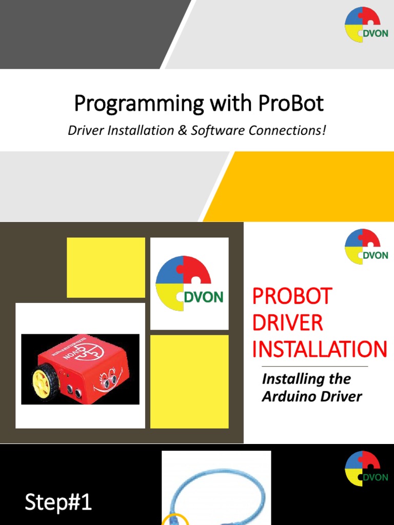 Driver Installation Step 1 | PDF