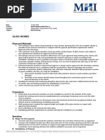 Method of Statement - Sign Board Installation | PDF | Safety | Scaffolding