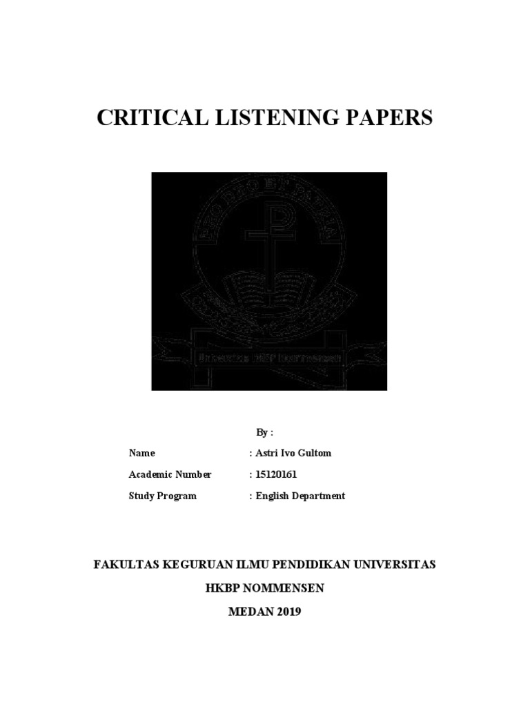 Understanding Critical Listening Skills | PDF | Project Management ...