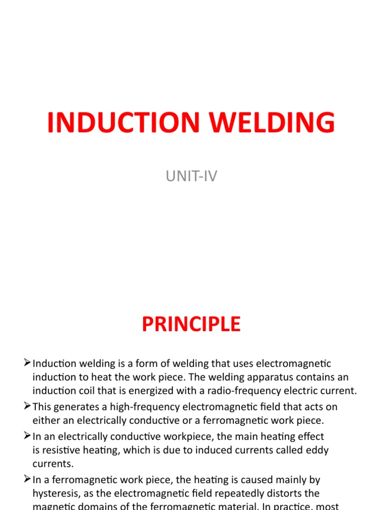 4 - Induction Welding MFT | PDF