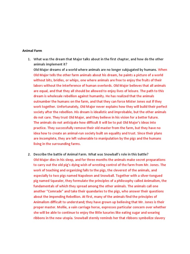 Animal Farm PDF | PDF