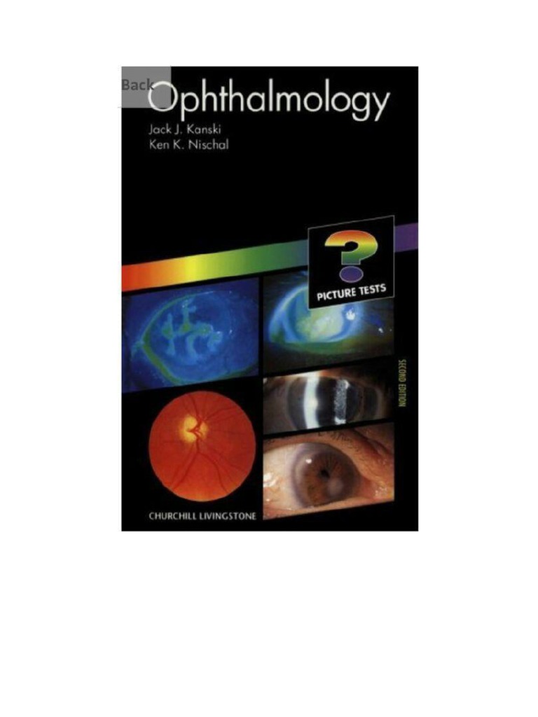 Kanski Picture Test | PDF | Glaucoma | Retina