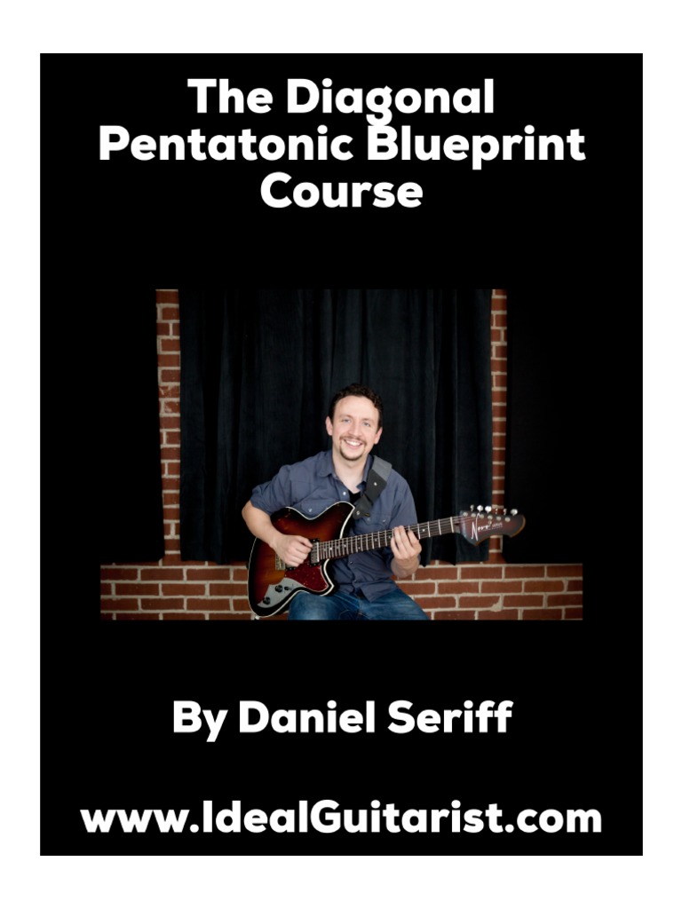Diagonal Pentatonic Scale Guide | PDF | Scale (Music) | Guitars