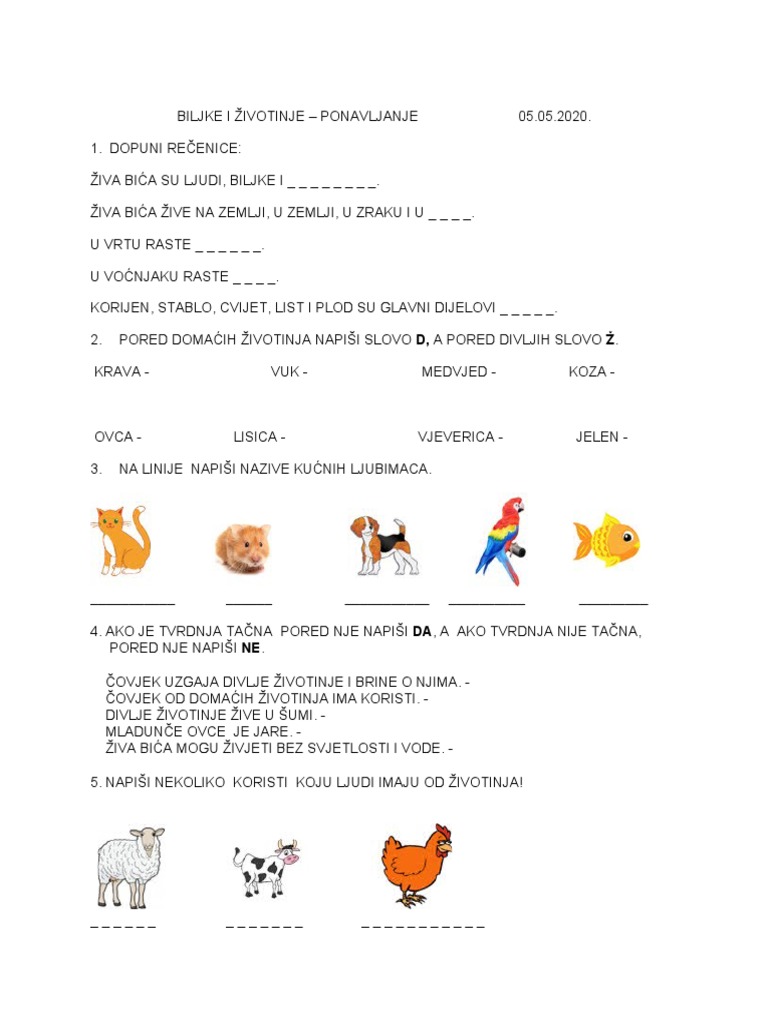 Moja Okolina 1 | PDF