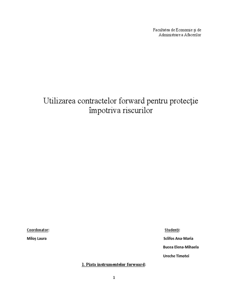 PROIECT Final | PDF