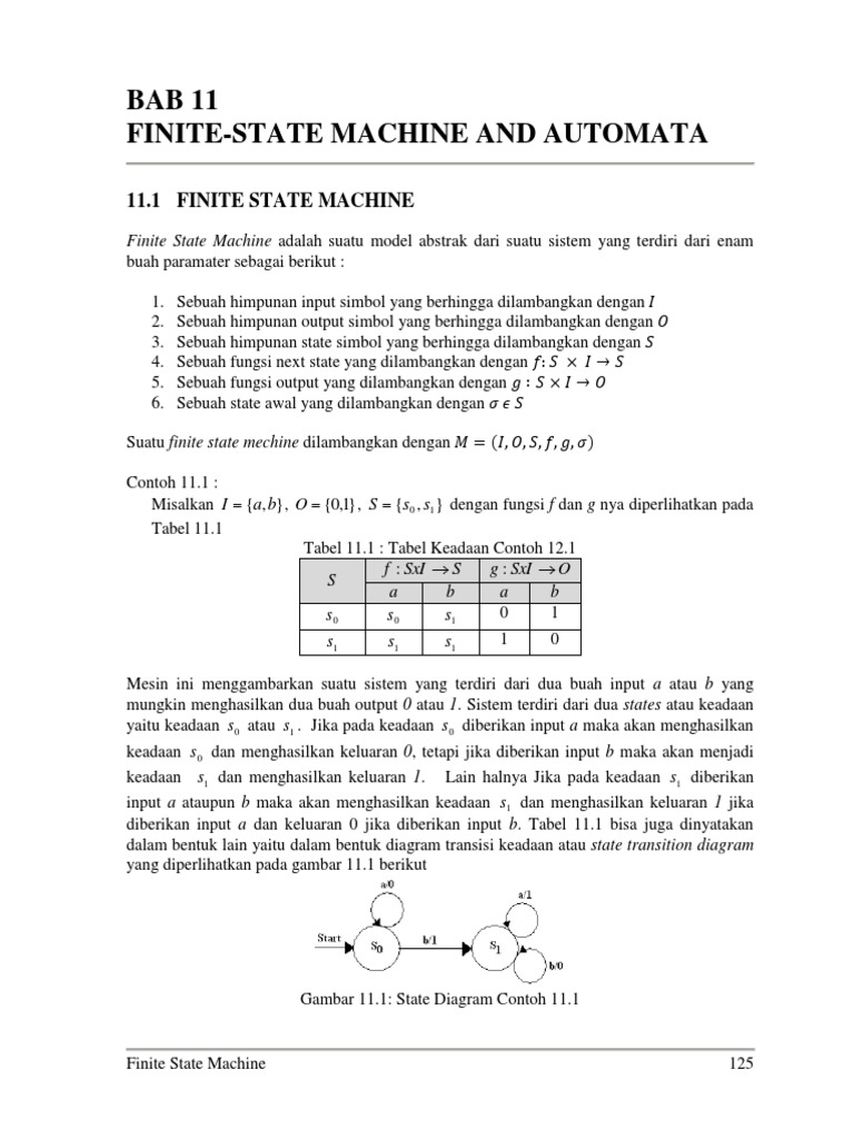 102 Finite State Machine PDF | PDF