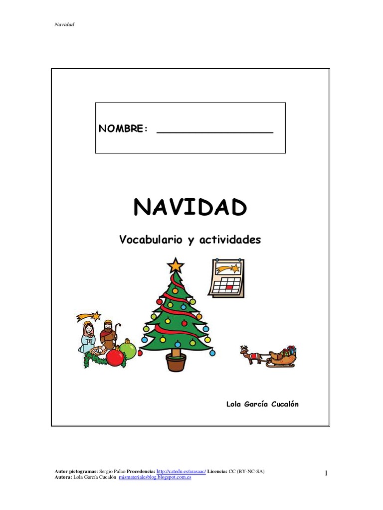 Cuaderno de Actividades Navidad PDF | PDF | Navidad | Tradiciones