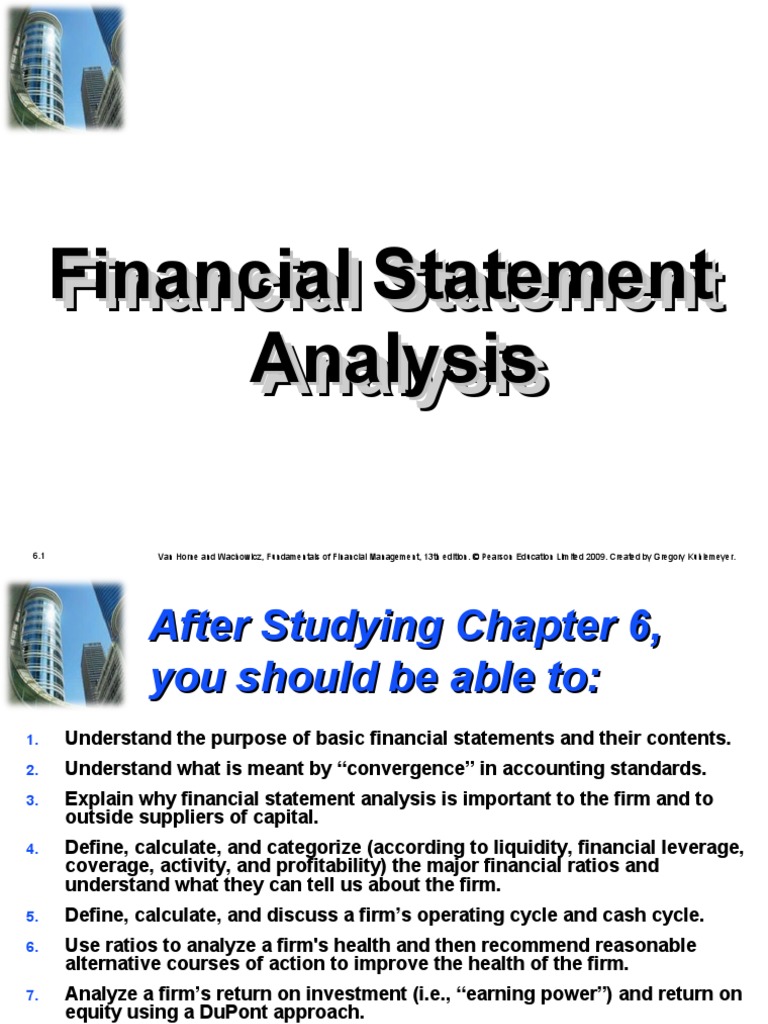 Financial Statement Analysis | Download Free PDF | Financial Accounting ...