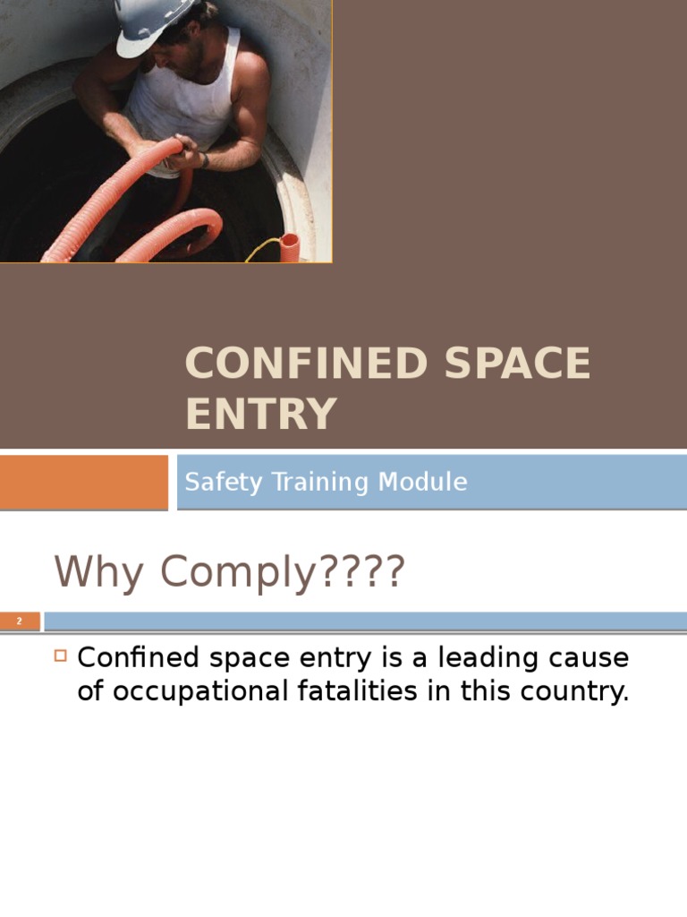 Confined Space Entry | PDF | Labor Relations | Working Conditions