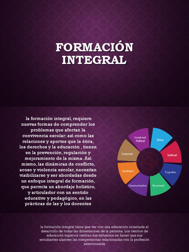Formación Integral en Educación Superior | PDF | Institución | Plan de ...