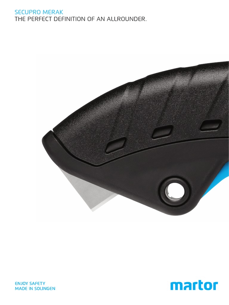 Martor - Secupro Merak - GB | PDF | Blade | Knife