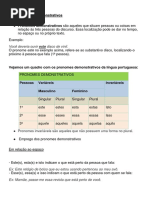 Uso de Deste, Desse, Disto e Disso | PDF | Pronome