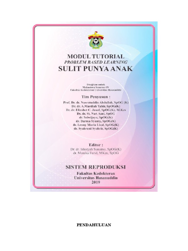 Modul 2. Sulit Punya Anak | PDF