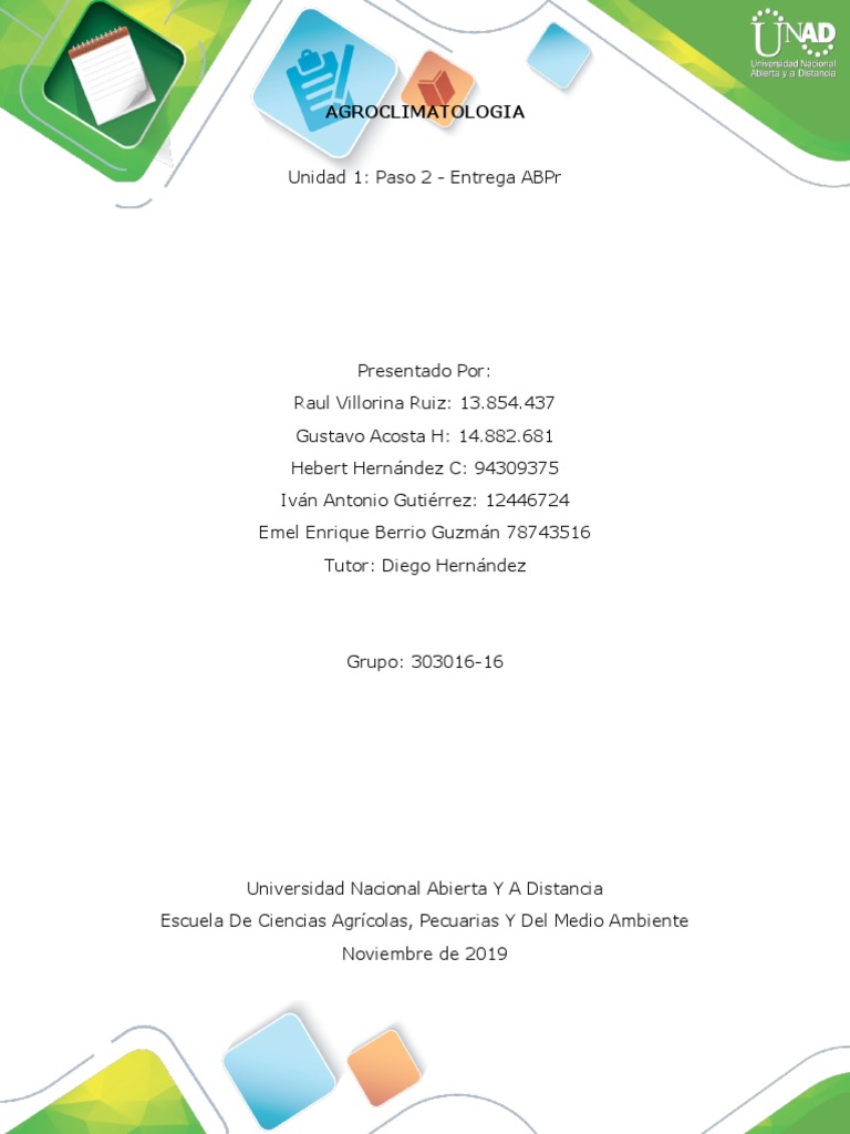 Análisis Agroclimático Para Cultivos Pdf Temperatura Clima