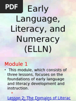 Enhancing Early Literacy and Numeracy | PDF | Literacy | Kindergarten