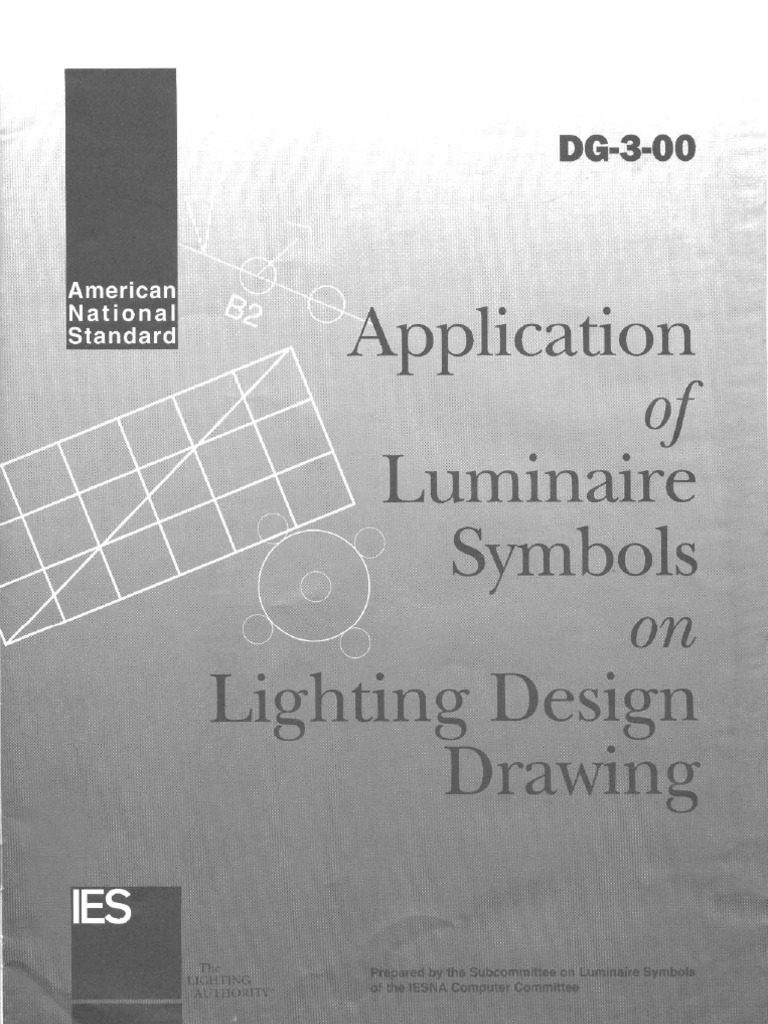 IESNA Luminaire Symbols Design Guide | PDF