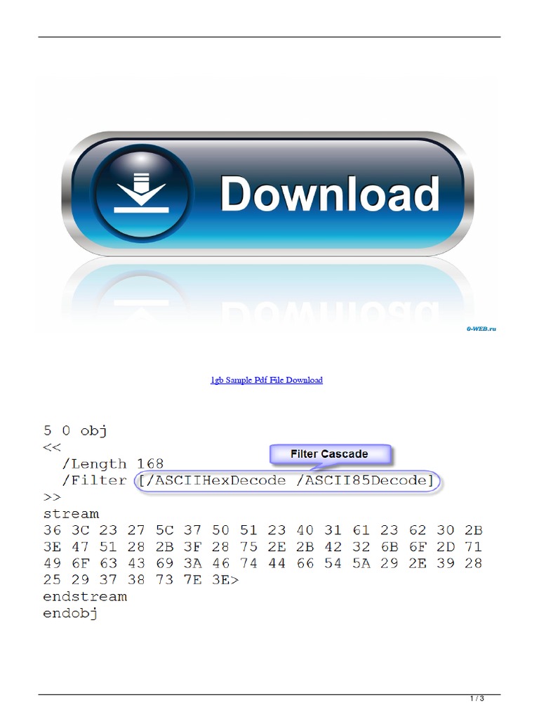 1gb Sample PDF File Download PDF | PDF | Download | Computer Data