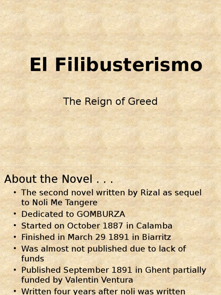 About El Filibusterismo | PDF | Philippines