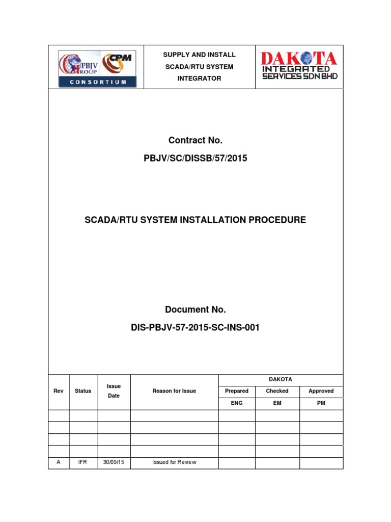 Installation Procedure Compiled | PDF | Electrical Wiring ...