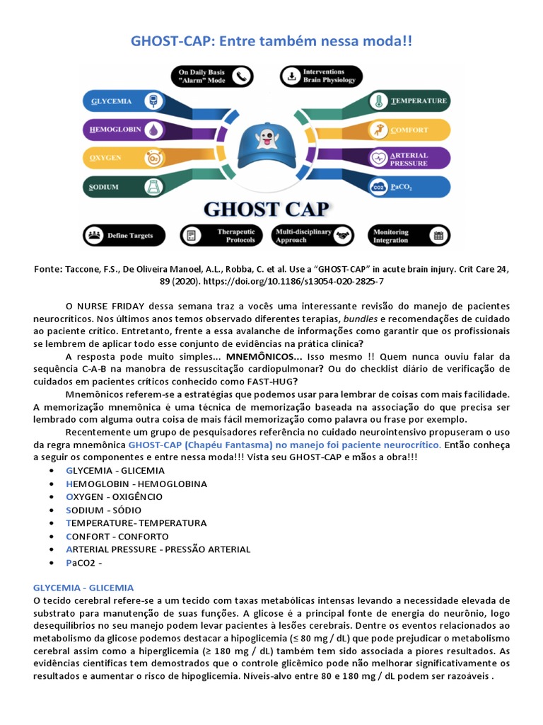 Ghost Cap PDF | PDF | Hipoglicemia | Fisiologia