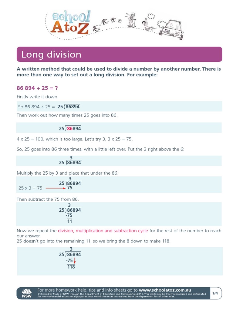 Long Division | PDF | Algebra | Theoretical Computer Science