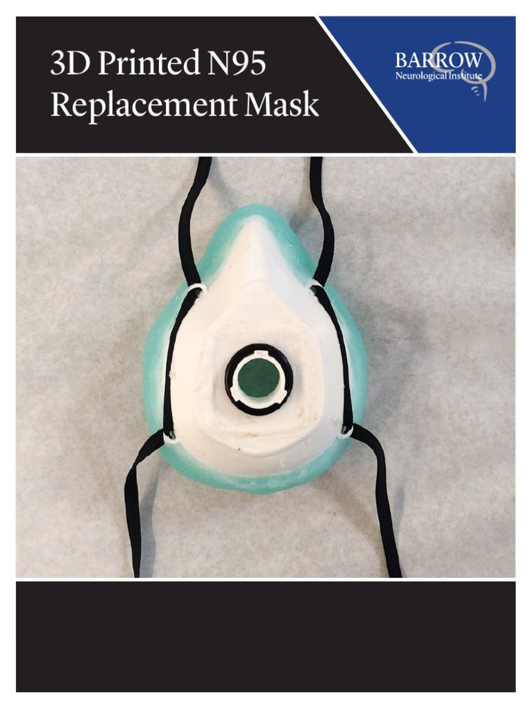 3d Printed Maskes | PDF | Silicone | Adhesive