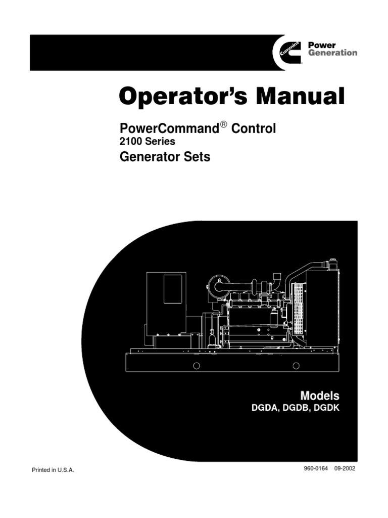 960-0164 Operation Manual Modified | PDF | Fires | Switch