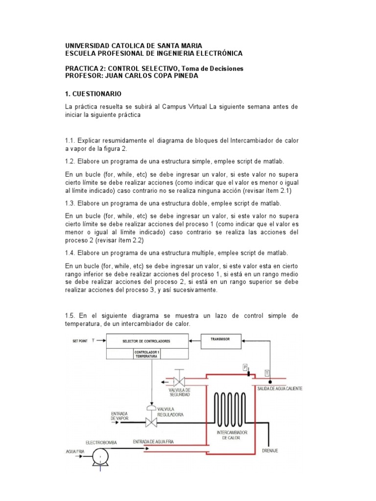 PRACTICA2 CONTROL SELECTIVO Toma de Decisiones | PDF | Science | Ciencia aplicada