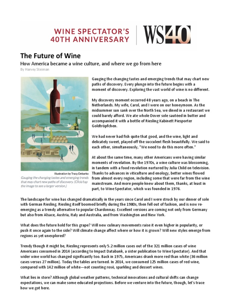 The Future of Wine | PDF | Wine | Grape Varieties