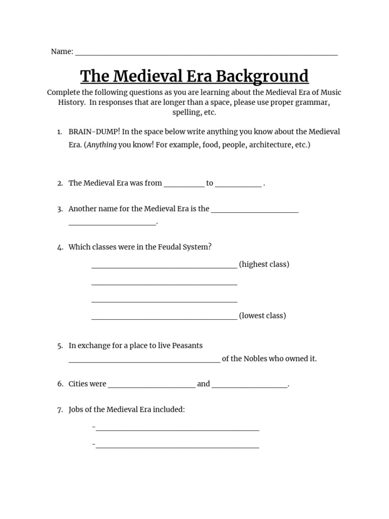 Medieval Era Notes | PDF | Gregorian Chant | Musicology