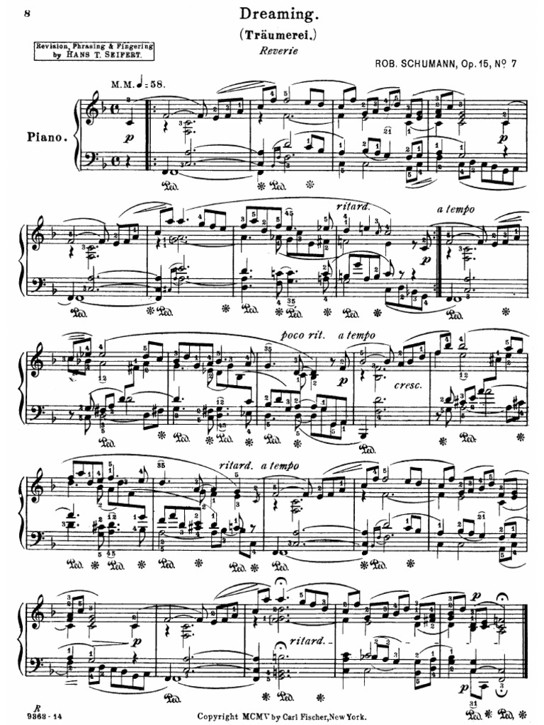Schumann Traumerei PDF | PDF