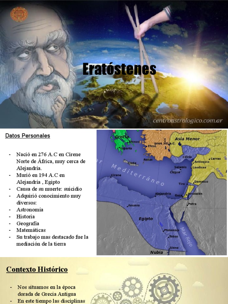 Eratostenes | PDF | Geografía | Ciencias fisicas