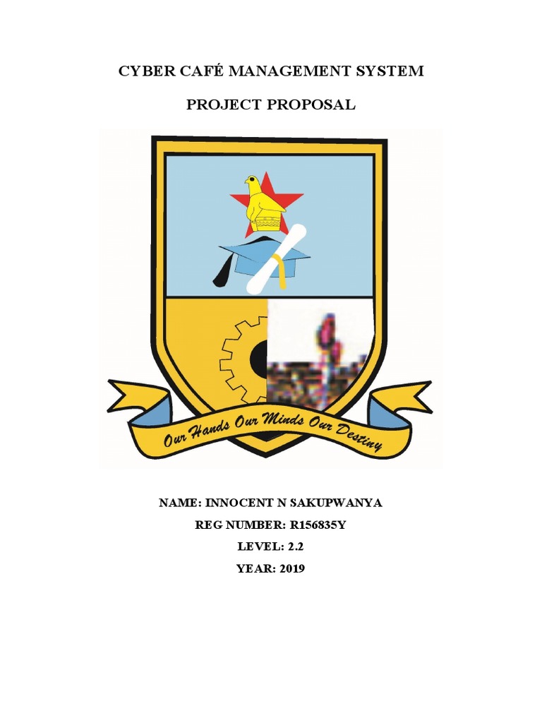 Cyber Cafe Project Proposal | PDF | Internet | Application Software