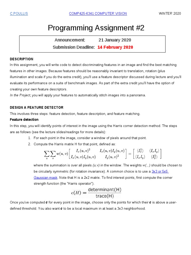 Assignment 2 Comp 425 | Download Free PDF | Algorithms | Applied ...