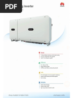 Datasheet - Inversor HUAWEI SUN2000-100KTL-H1 EN | PDF | Alternating Current | Power Inverter