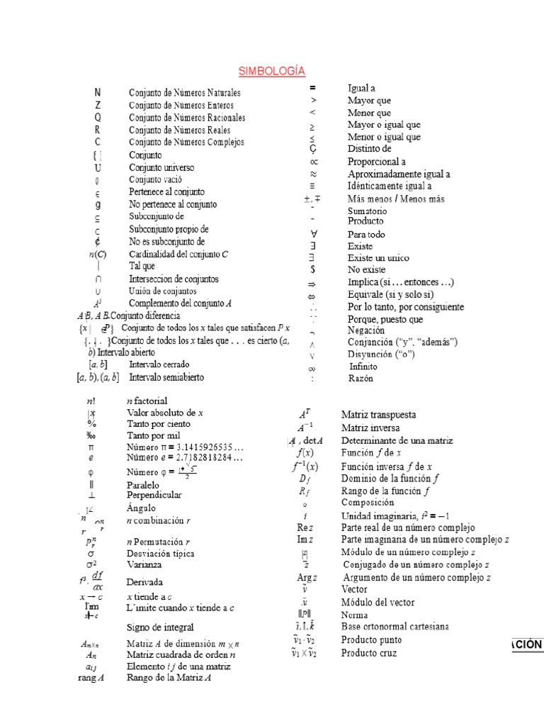 Simbología y Tablas de Verdad Lógica | PDF