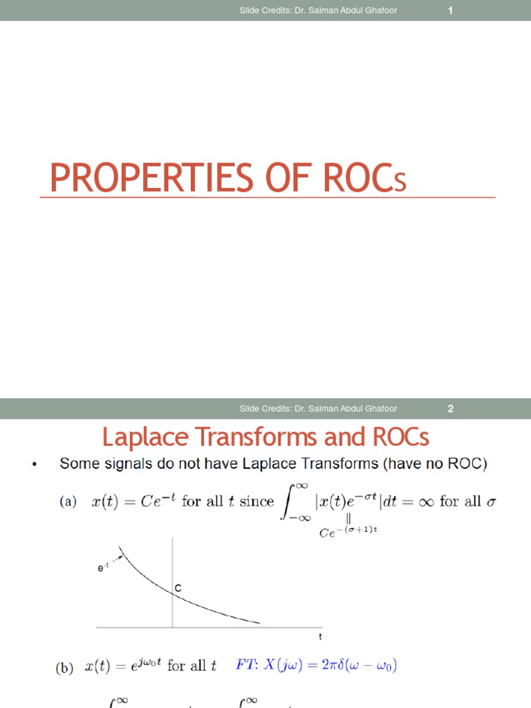 Lecture-30 - Properties of ROC | PDF