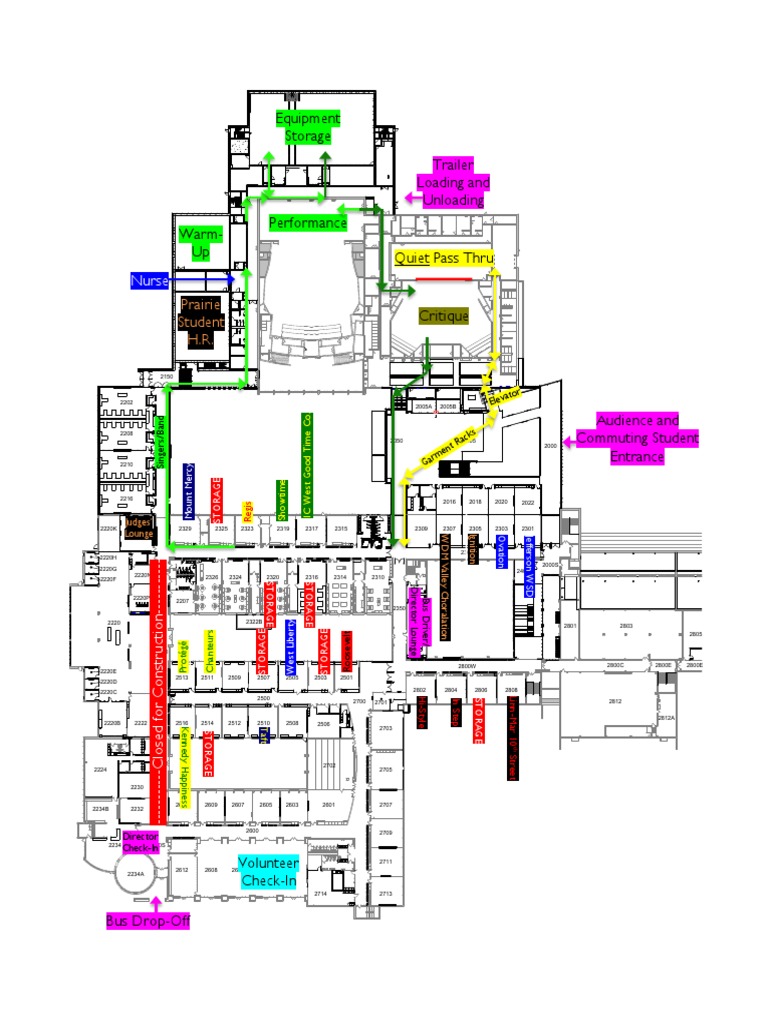 NIH Map of Facility Layout | PDF