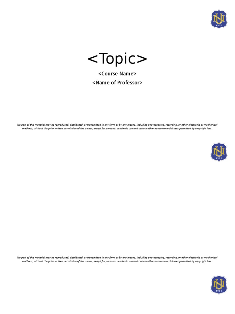 Powerpoint Template | PDF