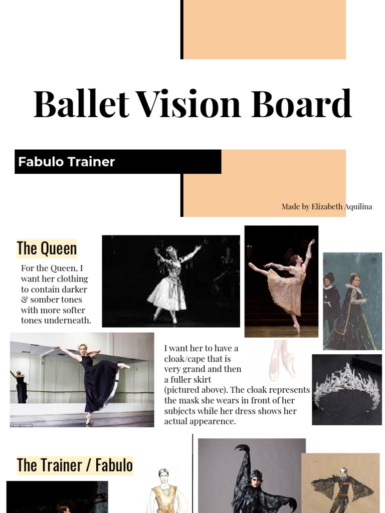 Ballet Vision Board | PDF