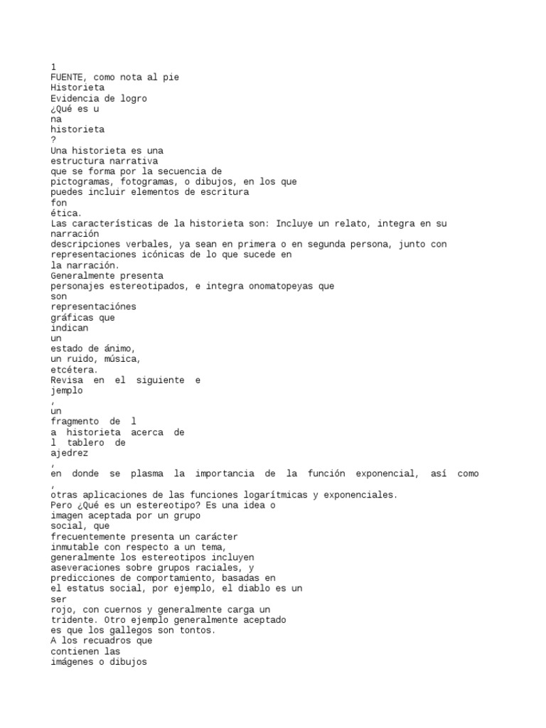 Partes y creación de historietas | PDF | Cómics | Narrativa