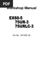 Repair Manual EX25-2 EX30-2 EX35-2 EX40-2 EX45-2: Hitachi | PDF | Valve | Engines