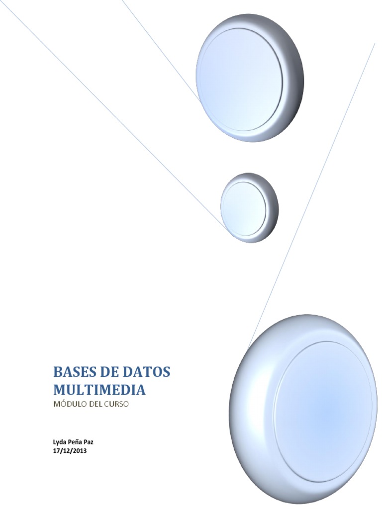 Modelado Conceptual MER-UML | PDF | Bases de datos | Multimedia