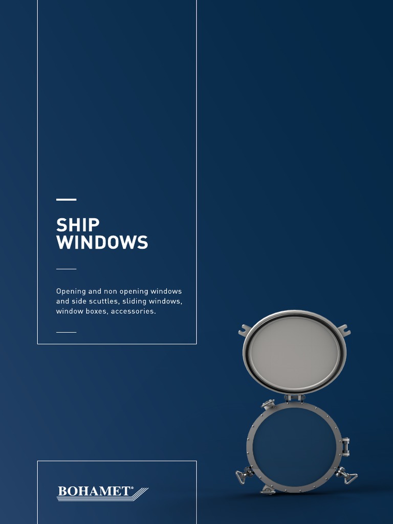 Ship Windows BOHAMET PDF | PDF | Glasses | Stainless Steel
