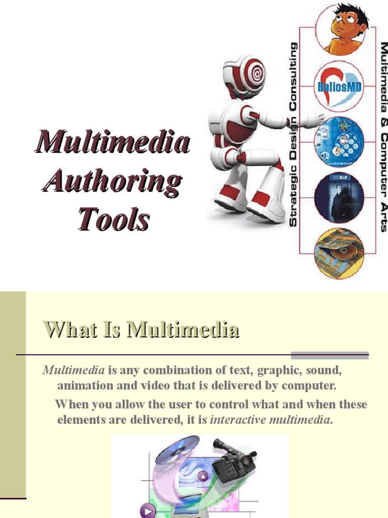 Multimedia Authoring Tools | PDF | Multimedia | Computer Aided Design