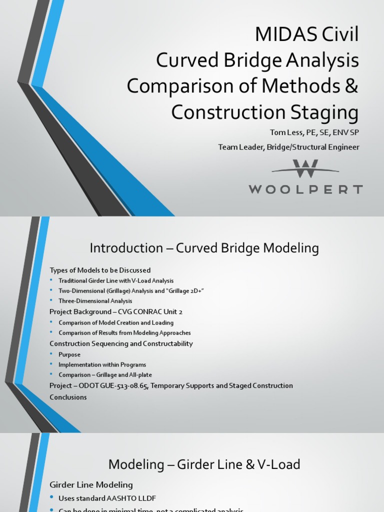 2018-3-27 MIDAS Civil Presentation Curved Bridges | PDF | Beam ...